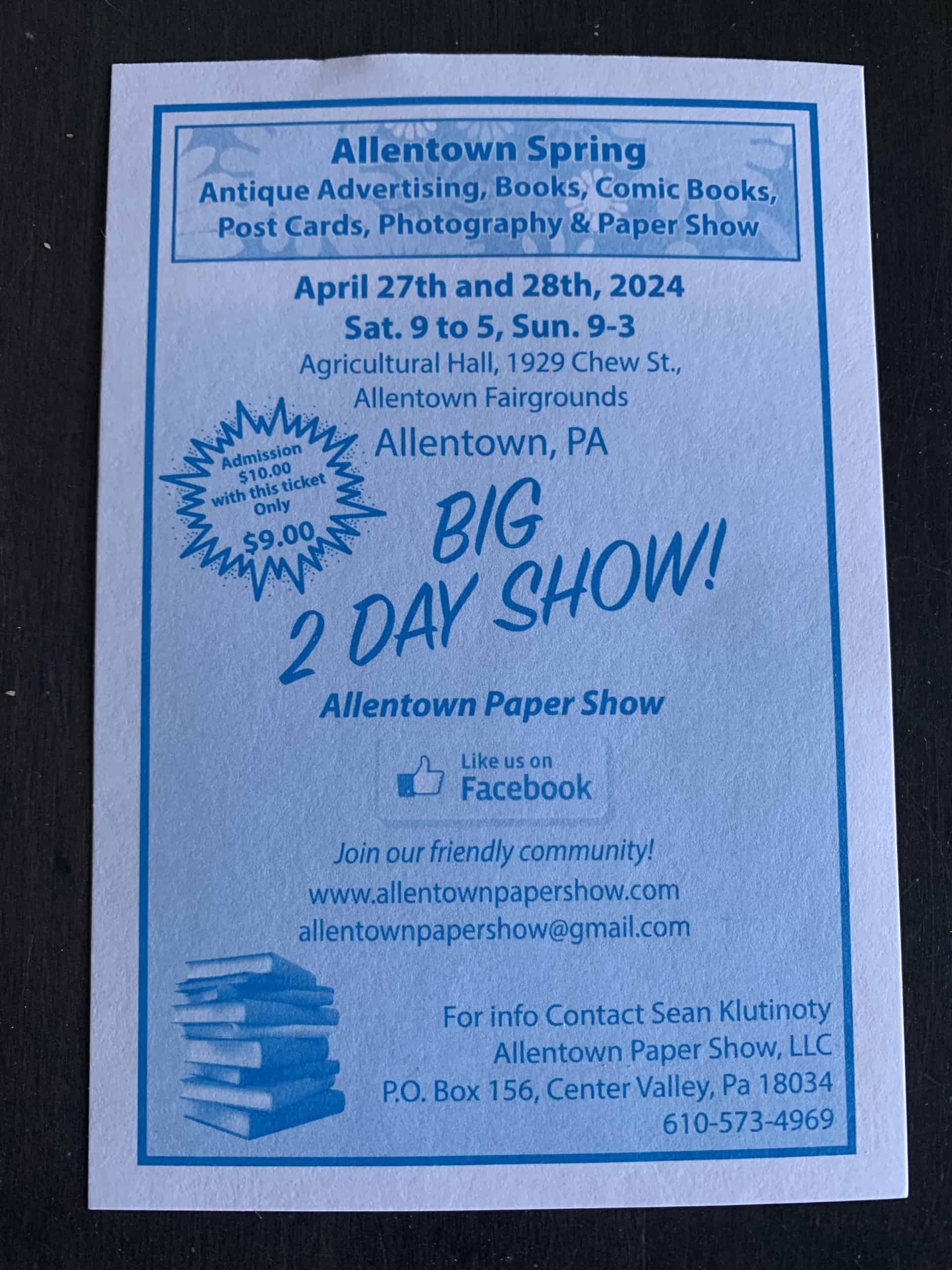 Allentown Paper Show
